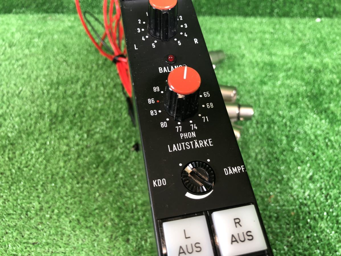 3-396 NEUMANN W482ST 業務用コントロールアンプ 極上プリアンプ ノイマン w444 v457st siemens ...