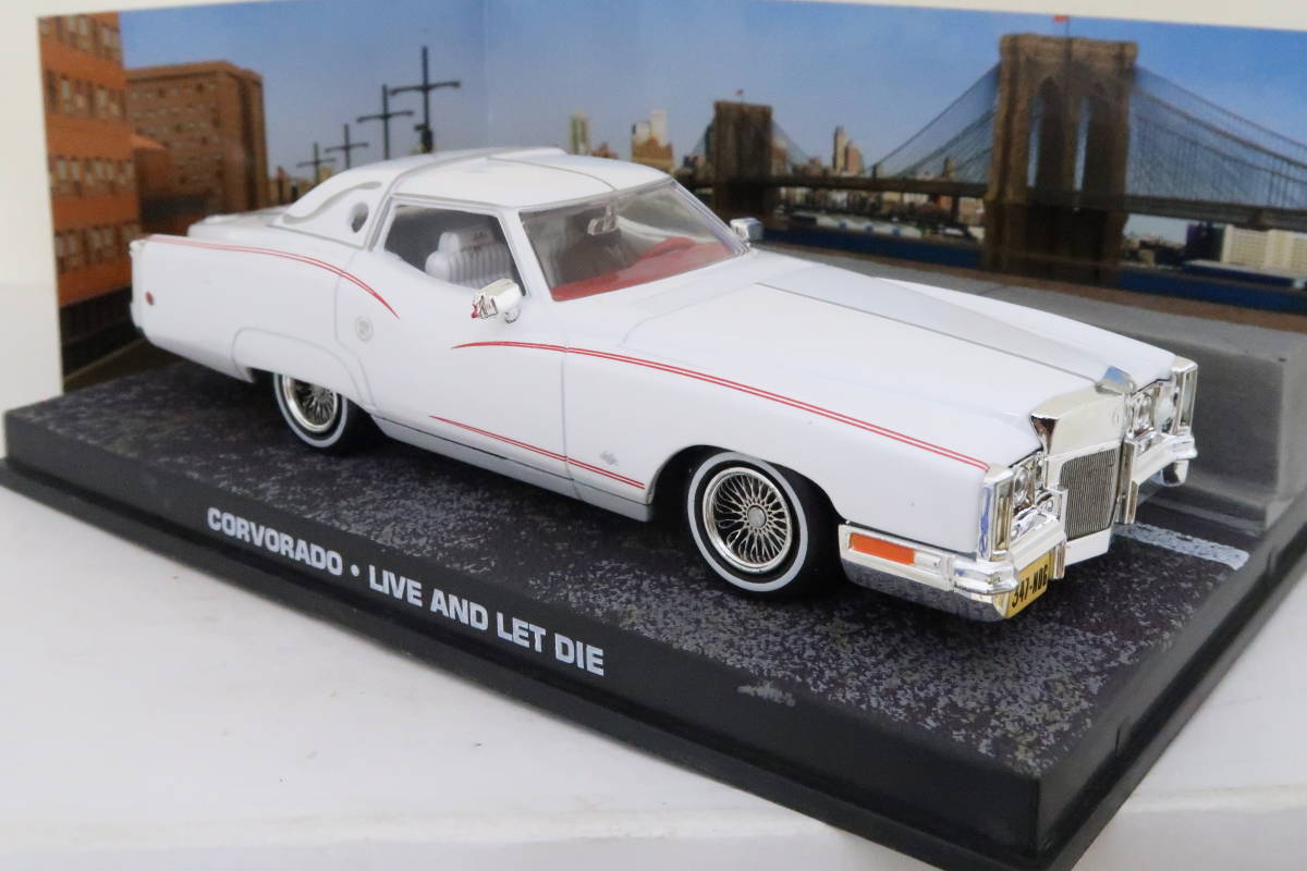 Altaya JAMES BOND 007 CORVORADO LIVE AND LET DIE ジェームスボンド劇中車 1/43 ニシレ ...