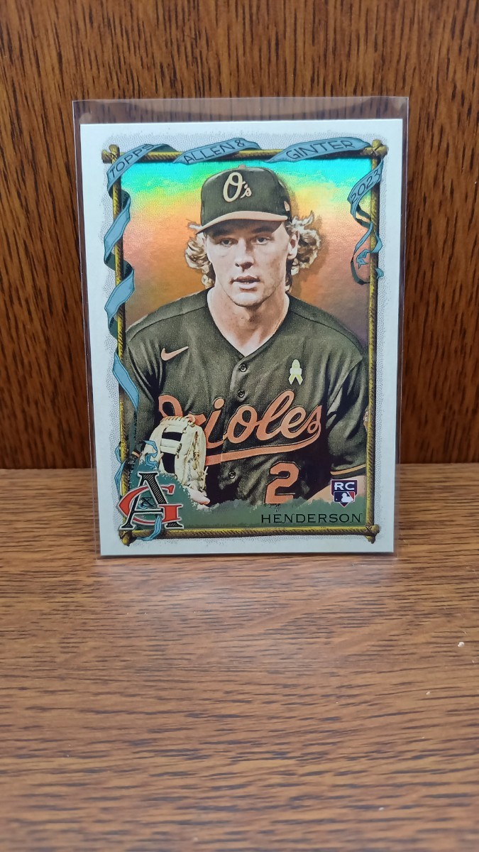 GUNNAR HENDERSON HOT BOX 2023 TOPPS ALLEN & GINTER Silver Portrait Parallel MLB RC(Topps)｜売買された ...