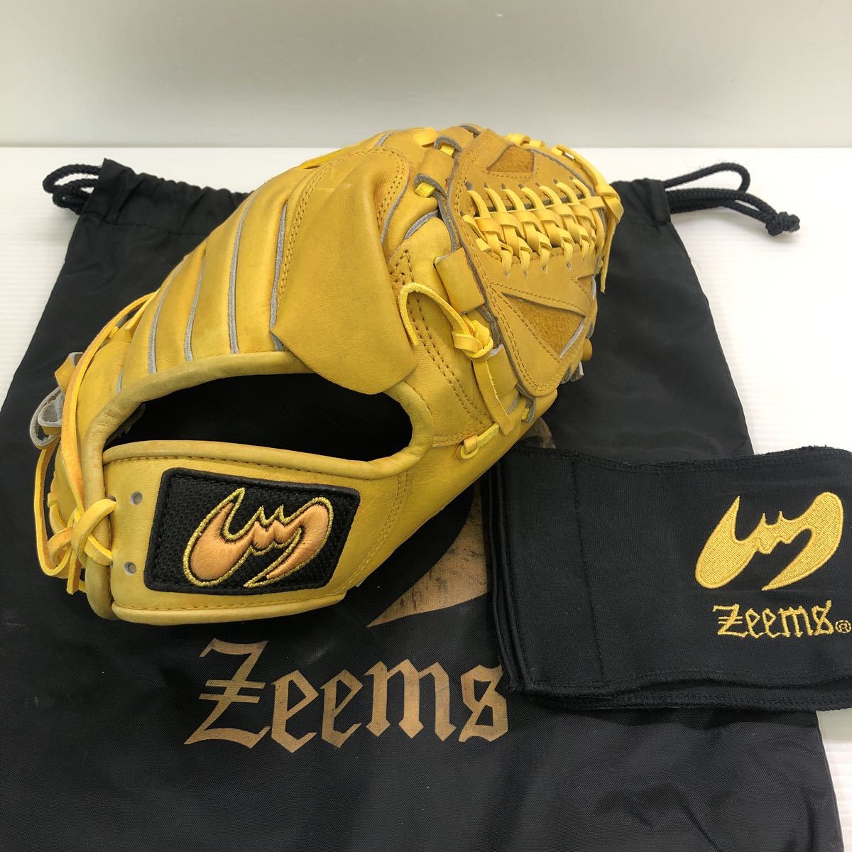G-7766 ジームス Zeems HIGH LEVEL ORDER 軟式 投手用 SV-500TN グラブ グローブ 野球 品 袋 ベルト ...