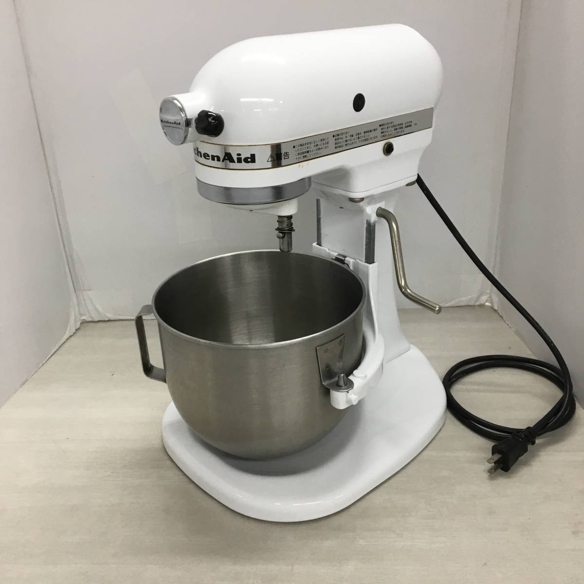 キッチンエイド スタンドミキサー kitchenaid FMI エフエムアイ KSM5WHホワイト(ミキサー)｜売買されたオークション情報 ...