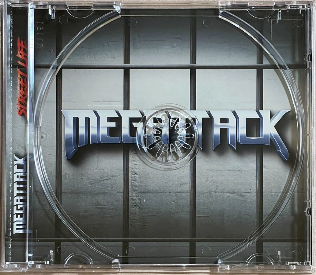 MEGATTACK Street Life Metallic Blue Records US リマスター 正統派ヘヴィ メタル L.A.メタル ...