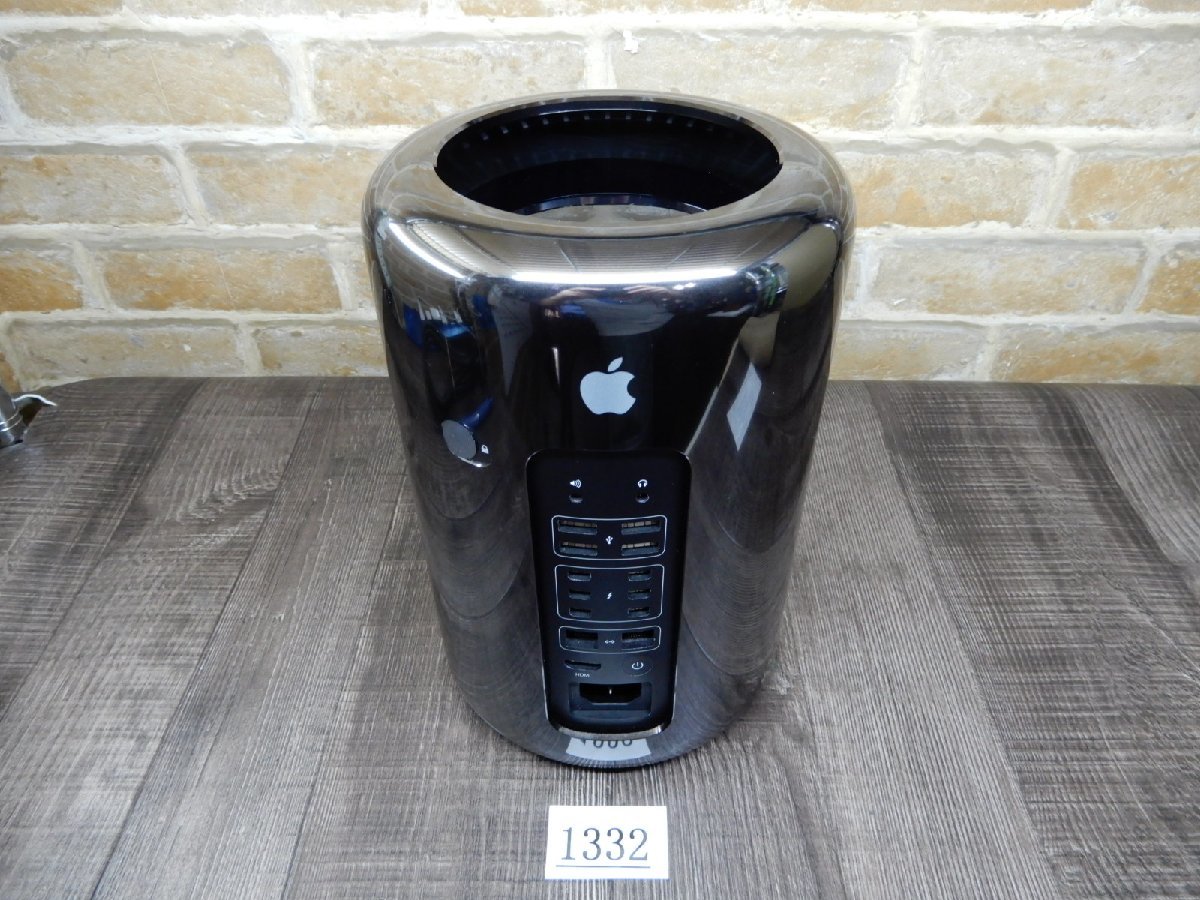1332 オシャレ小型パソコン Mac Pro A1481 SSD256GB メモリ32GB Intel XeonE5-1620V2 ...