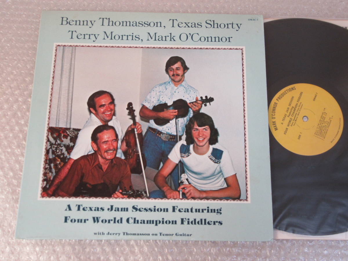 LP BENNY THOMASSON TEXAS SHORTY TERRY MORRIS MARK O'CONNOR A TEXAS JAM ...