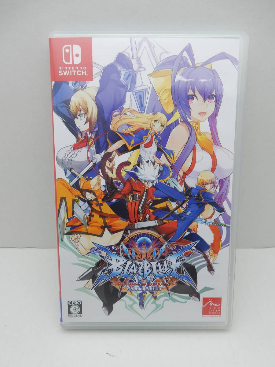 59/R336 BLAZBLUE CENTRALFICTION Special Edition Nintendo Switch ニンテンドー ...