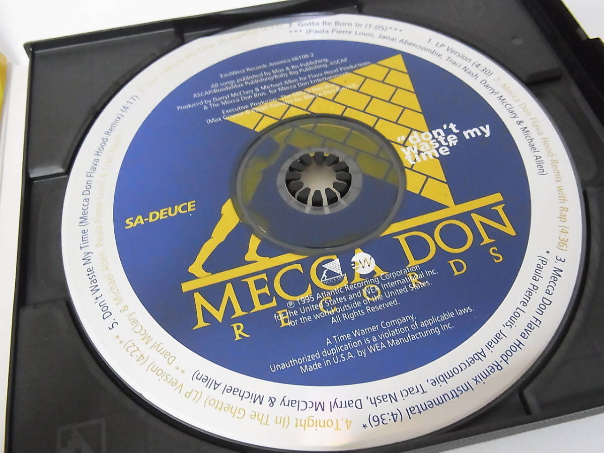 Sa Deuce / Don't Waste My Time & Tonight In The Ghetto 1995(R&B、ソウル)｜売買 ...