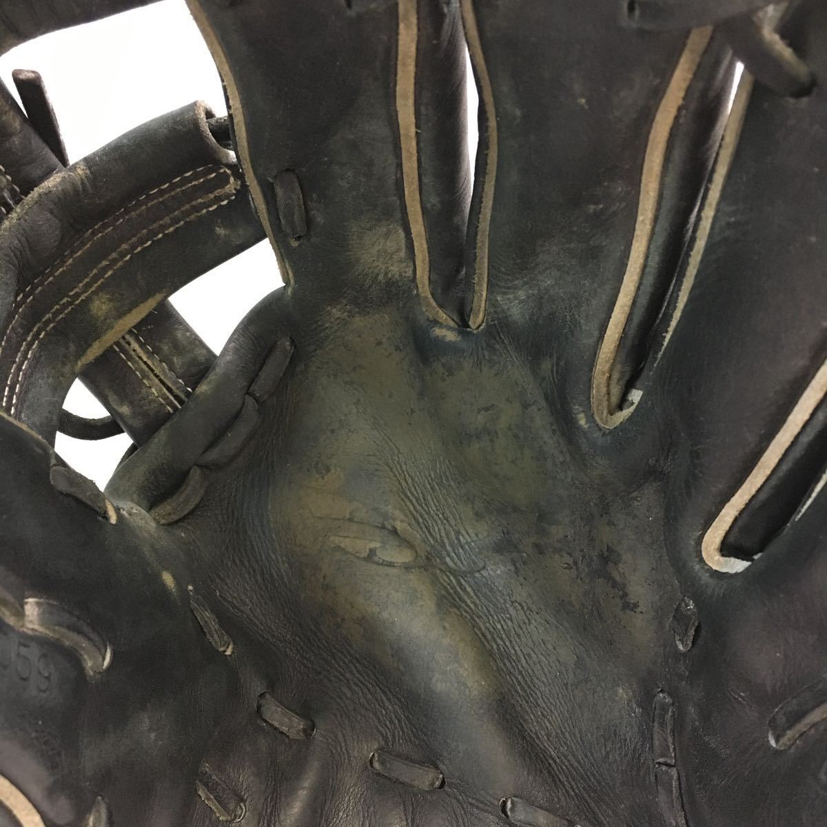 G-8257 グロム GLOM 硬式 内野手用 GLM-059 グローブ グラブ 野球 中古品 破れ有り