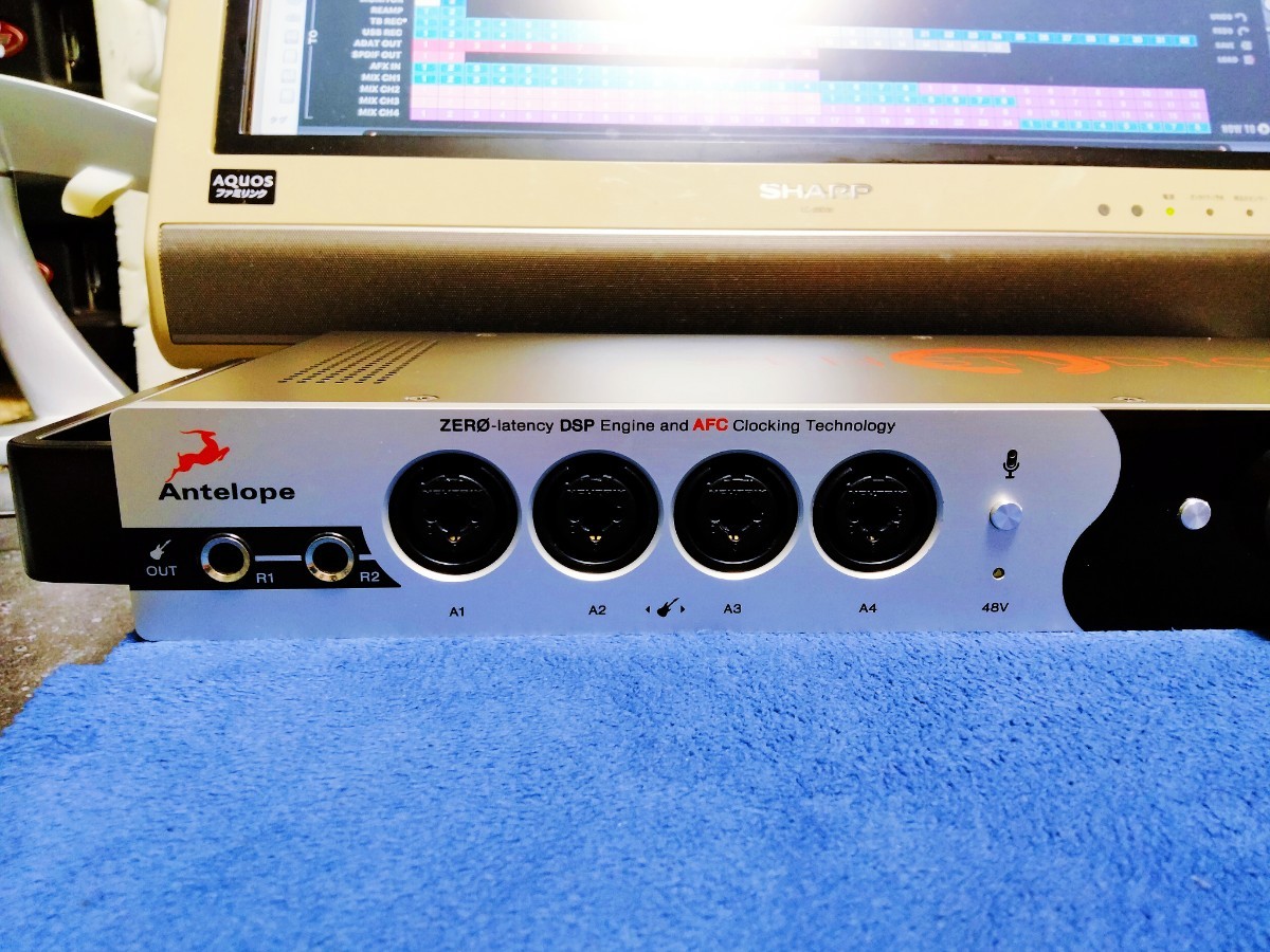 Antelope Audio ZEN STUDIO + オーディオインターフェース; orion discrete 4 8 rme fireface ufx apogee ensemble ...