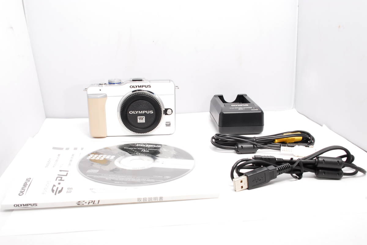 〓シャッター回数わずか2086回 外観綺麗〓オリンパス OLYMPUS E-PL1 付属品多数(オリンパス)｜売買されたオークション情報、yahooの商品情報をアーカイブ公開 - オークファン ...