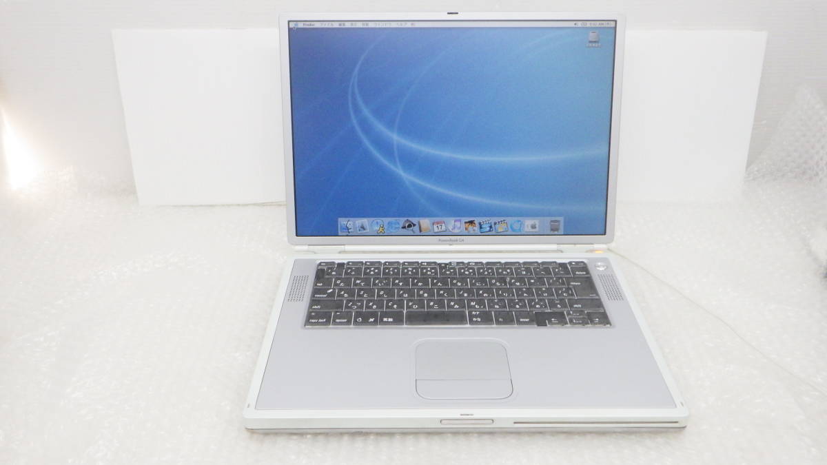 Apple PowerBook G4 Antimony A1025 Late2002 15.2インチ Mac OS X/Power PC G4 ...