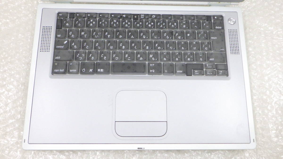 Apple PowerBook G4 Antimony A1025 Late2002 15.2インチ Mac OS X/Power PC G4 ...