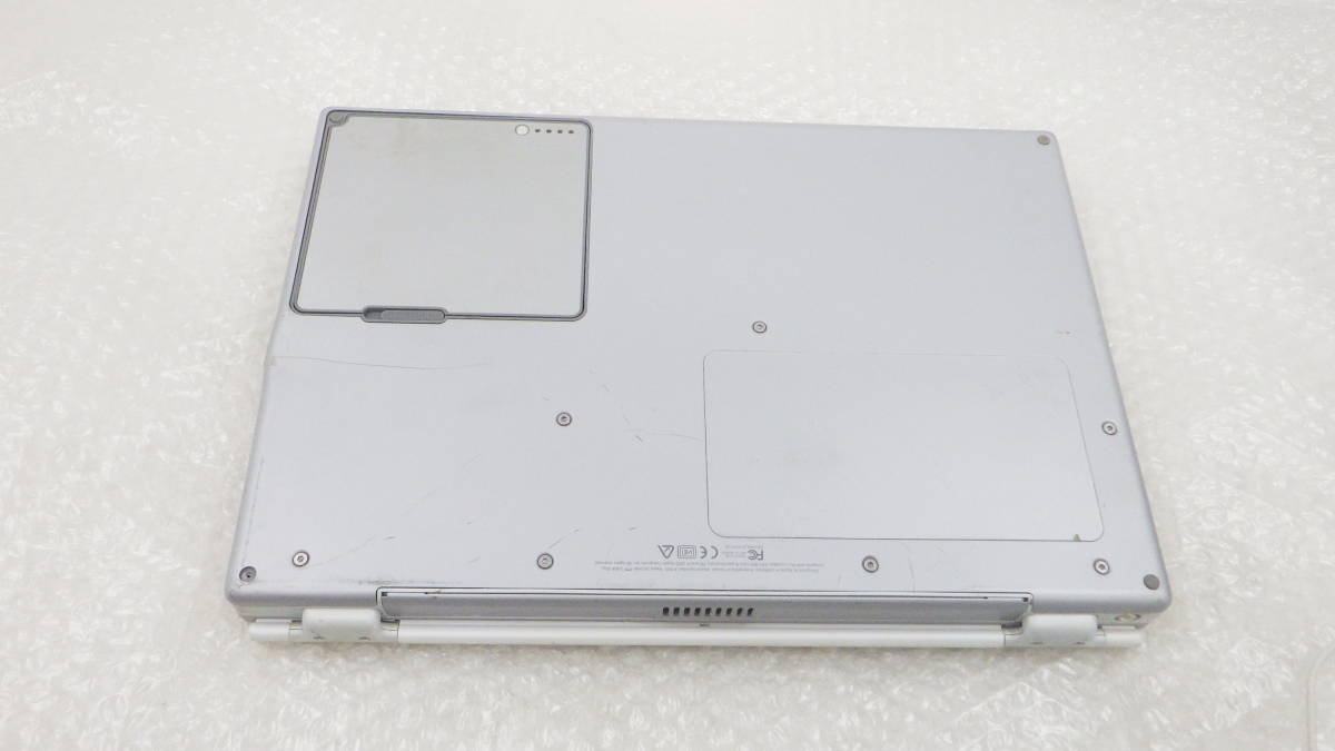 Apple PowerBook G4 Antimony A1025 Late2002 15.2インチ Mac OS X/Power PC G4 ...