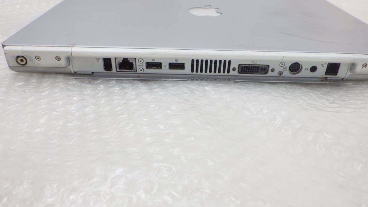 Apple PowerBook G4 Antimony A1025 Late2002 15.2インチ Mac OS X/Power PC G4 ...