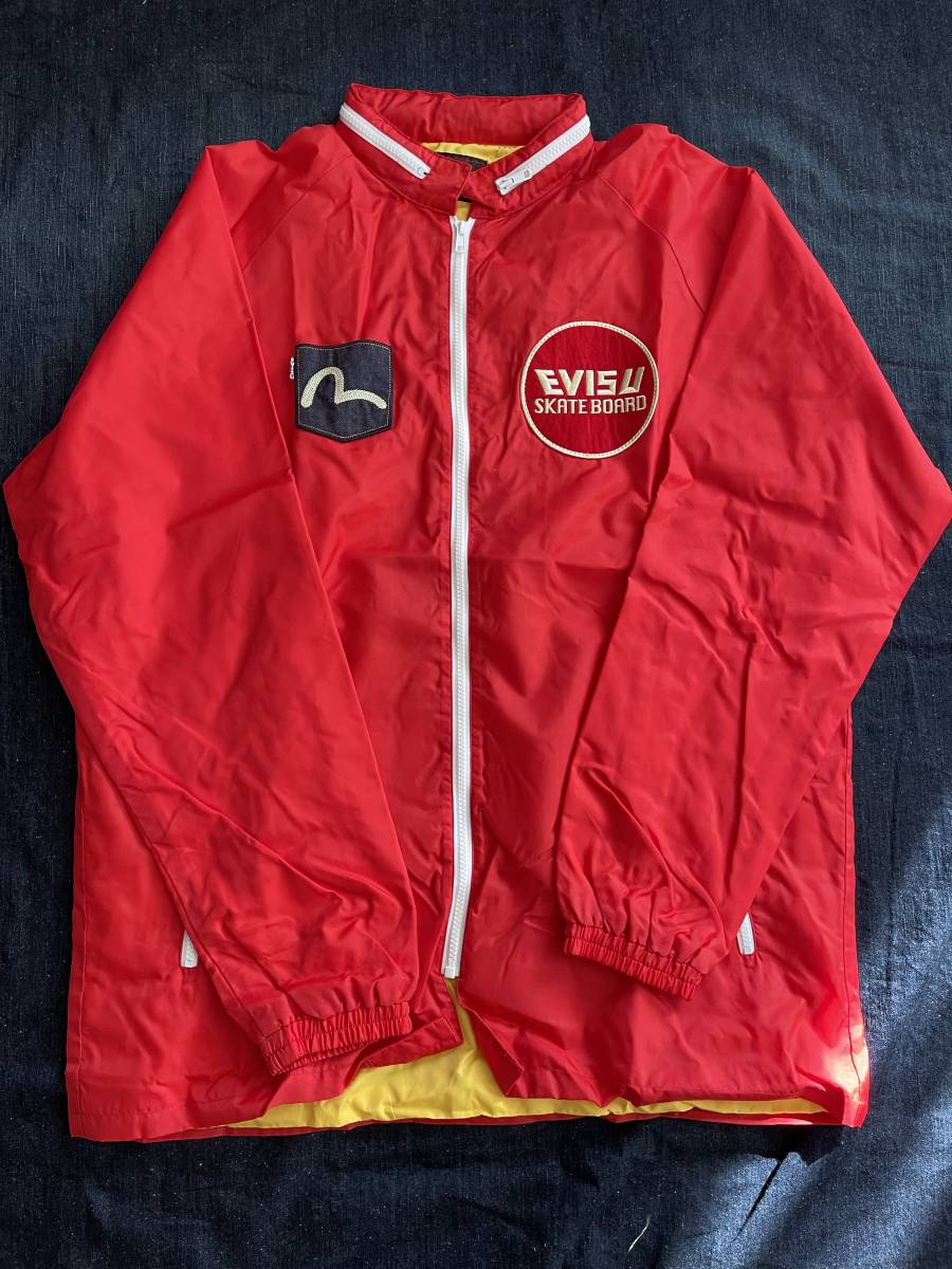 Evisu エヴィス ナイロンジャケット 赤(ジャケット、上着)｜売買されたオークション情報、yahooの商品情報をアーカイブ公開 - オークファン（aucfan.com）