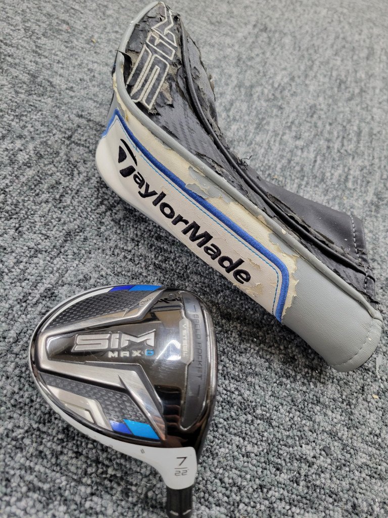 105029 Taylormade テイラーメイド SIM MAX-D フェアウェイ 7W/22° ヘッドのみ カバー付き(ヘッド)｜売買されたオークション情報、yahooの商品情報を ...