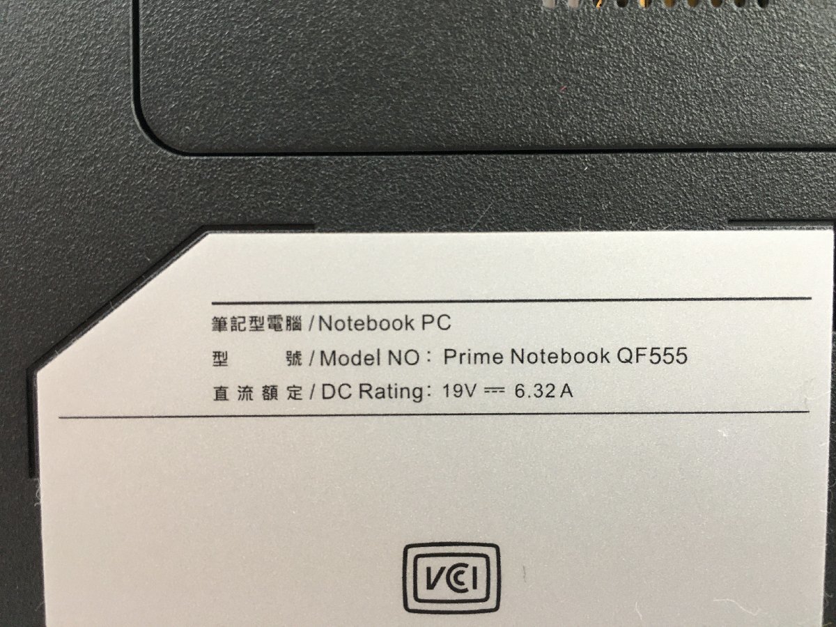 DOSPARA ノートPC/Core i7 2670QM/HDD 500GB Note Prime Note Galleria QF555 103427 Blanccoにて消去済み 1213 ...