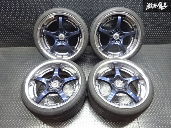 RAYS レイズ 塗装 ボルクレーシング VR SF-CHALLENGE チャレンジ 19インチ 9.5J +23 +36 PCD 114.3 ...