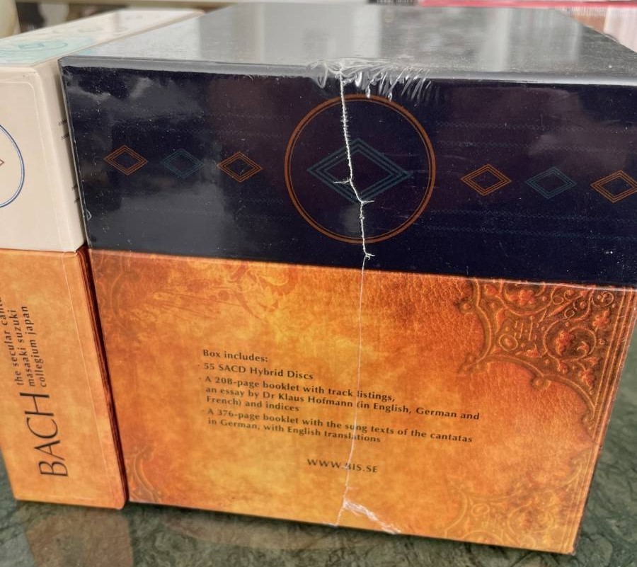 SACD 2BOX合計65枚 バッハ コレギウム ジャパン 鈴木雅明 ： 教会カンタータ全集 55枚組 ／ 世俗カンタータ全集 10枚組(コンピレーション、オムニバス)｜売買されたオークション ...
