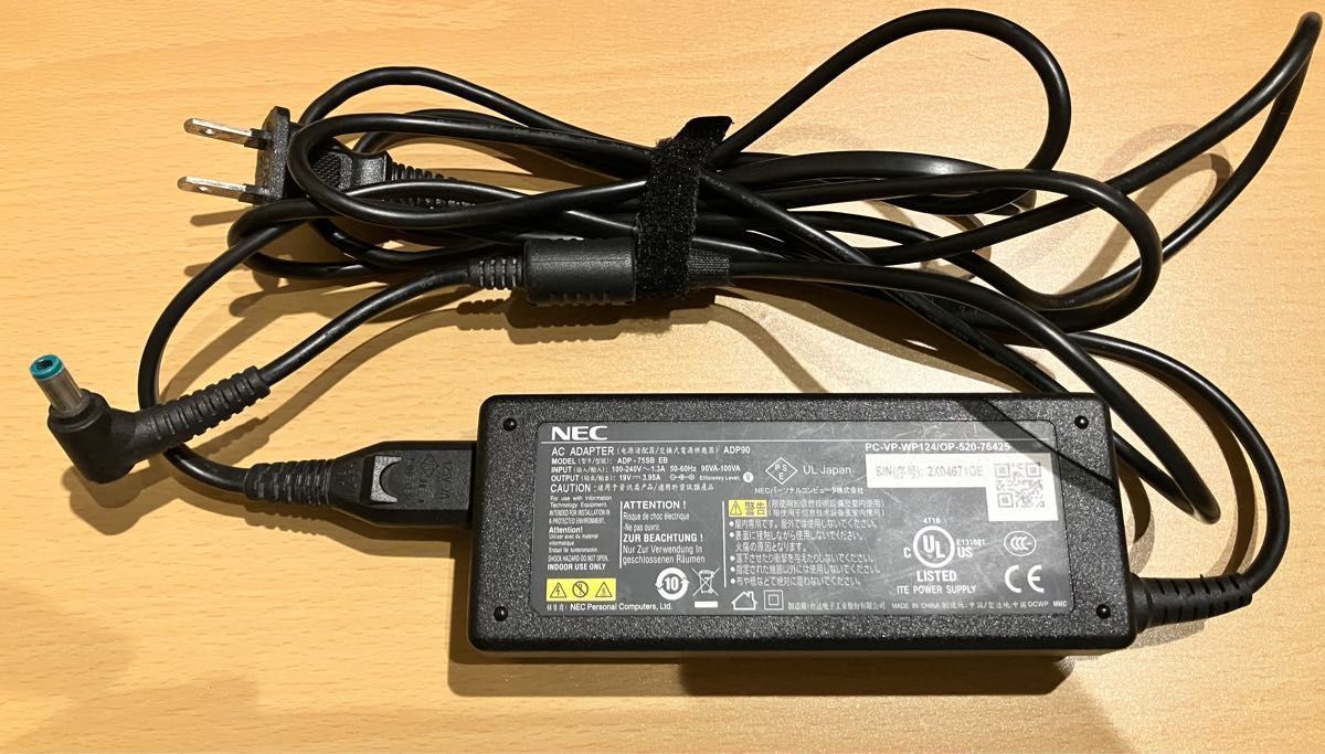 NEC19V3.95A 電源 PC-VP-WP124 ADP90 ADP-75SB EB ADP68 ADP-75RB A PA-1750 ...