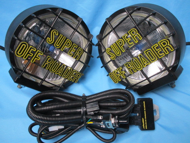 IPF スーパーオフローダー900 H4 セット / 大型ドライビングランプ クリア凹レンズ / H4 12V 点灯OK / 当時物 CIBIE FET PIAA(ハロゲン)｜売買された ...