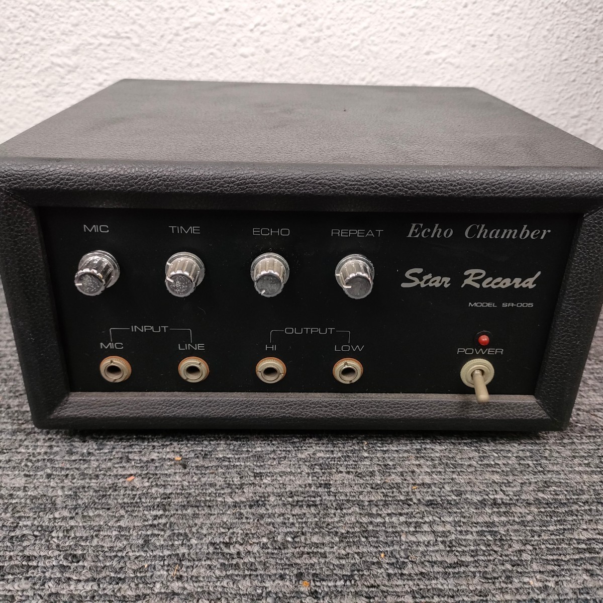 Star Record SR-005 ジャンク ECHO CHAMBER エコーチャンバー スターレコード 音響機器(レコーディング、PA機器 ...