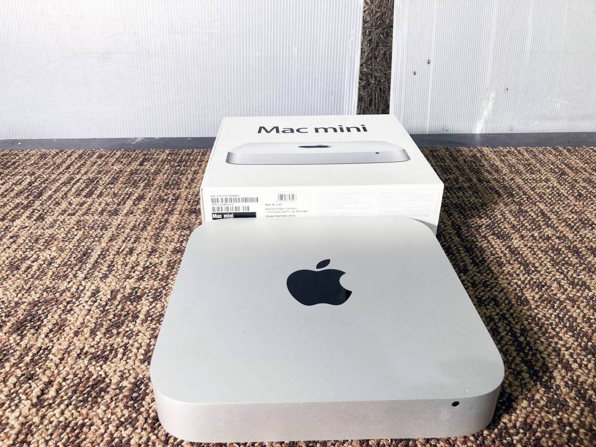 ジャンク扱い品 Apple Mac mini A1347 2.5GHz/4GB/HDD 500GB A1347 CRAN(Mac mini ...