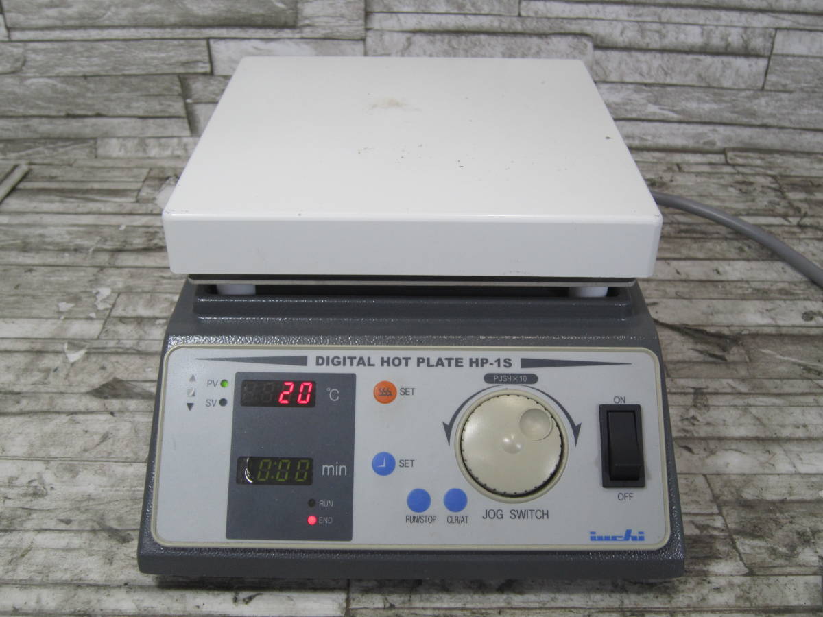 井内盛栄堂 iuchi アズワン デジタルホットプレート HP-1S(環境測定器)｜売買されたオークション情報、yahooの商品情報を ...