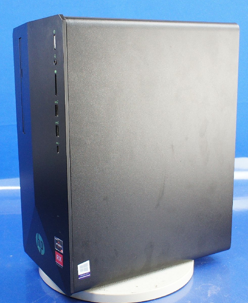 OS有品 Windows10 HP Pavilion Gaming Desktop PC/Ryzen5 2600/メモリ16GB ...