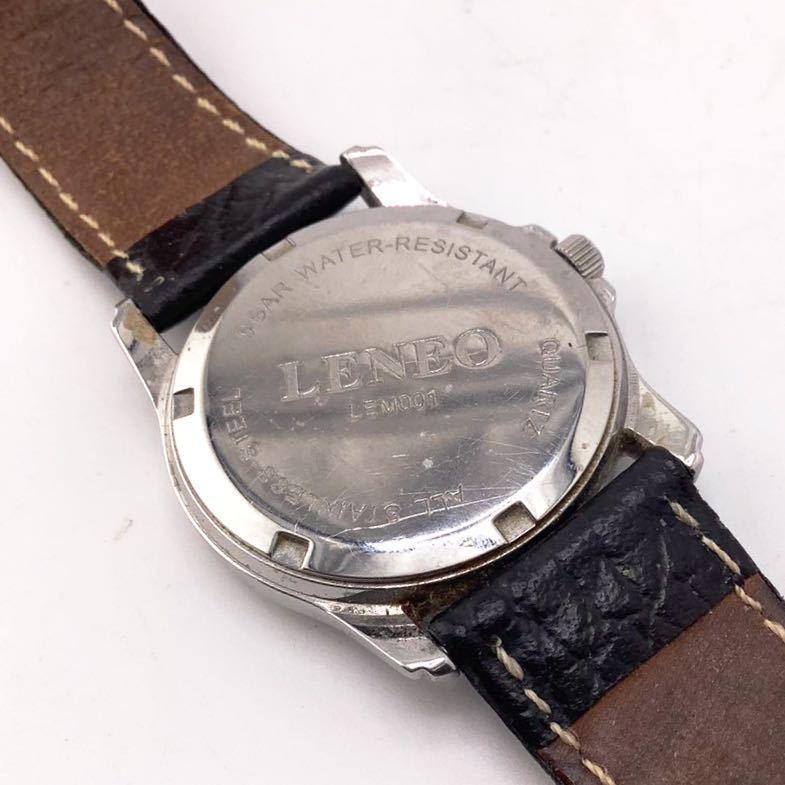 LENEO LEM001 SOLAR-TECH QUARTZ ソーラークオーツ時計 腕時計 レディース メンズ S90230-344(その他 ...