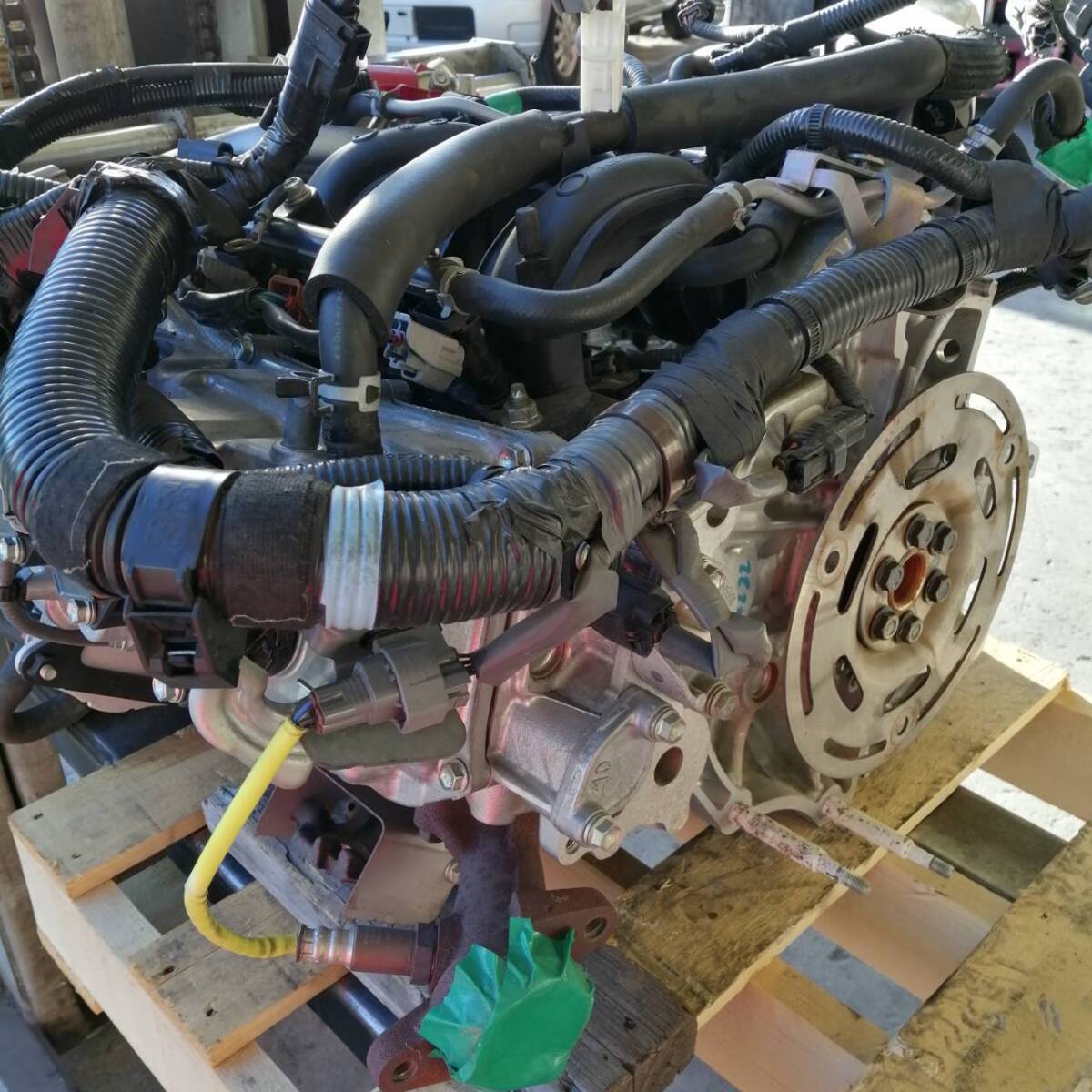 ハイゼット カーゴ S321V S331V 後期 KFVE エンジン ASSY AT用 40913km 19000-B5400 ECU付 ピクシスバン サンバー S321M S331M ...