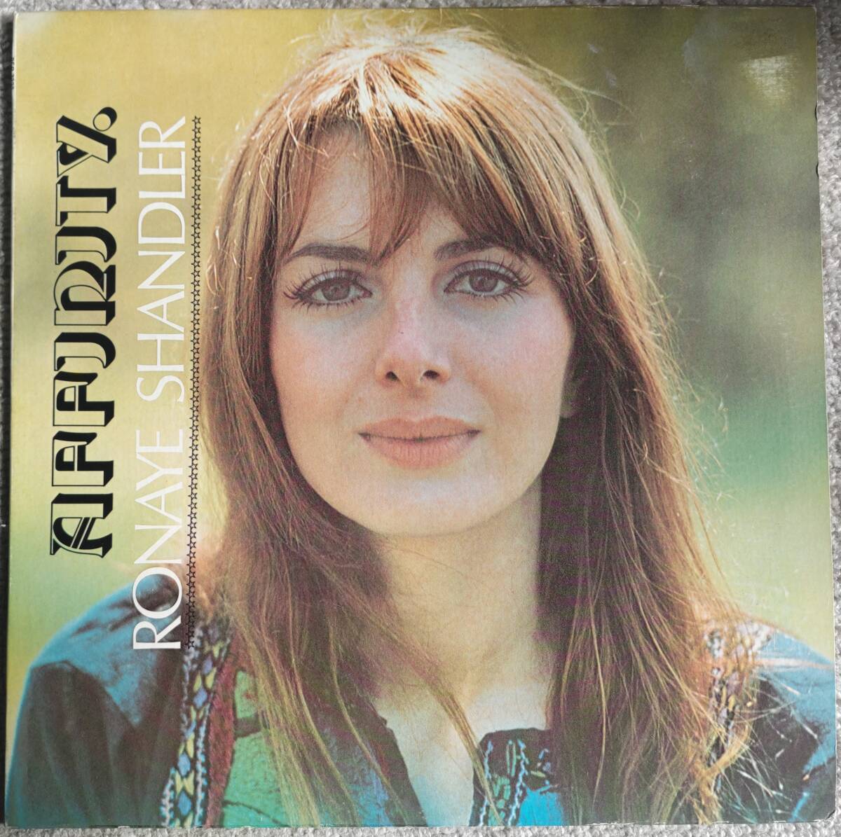 激レア 極上Brazilian Medley&魅惑のウィスパーヴォイス炸裂良質盤 試聴 Ronaye Shandler Affinity LP ...