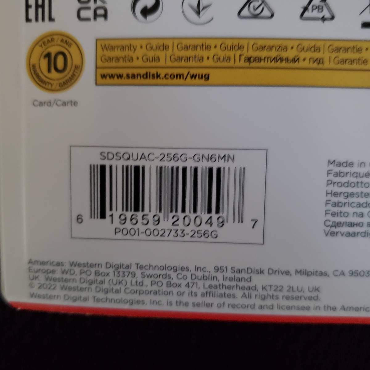 595-597 256GB microSDXCカード マイクロSD SanDisk Ultra CLASS10 UHS-I A1 150MB ...