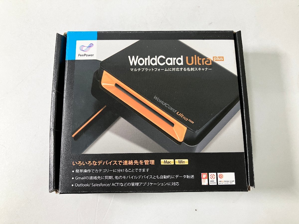 サンワサプライ WorldCard Ultra Plus ワールドカードウルトラプラス 名刺スキャナー 現状品 0.36kg(スキャナ)｜売買 ...