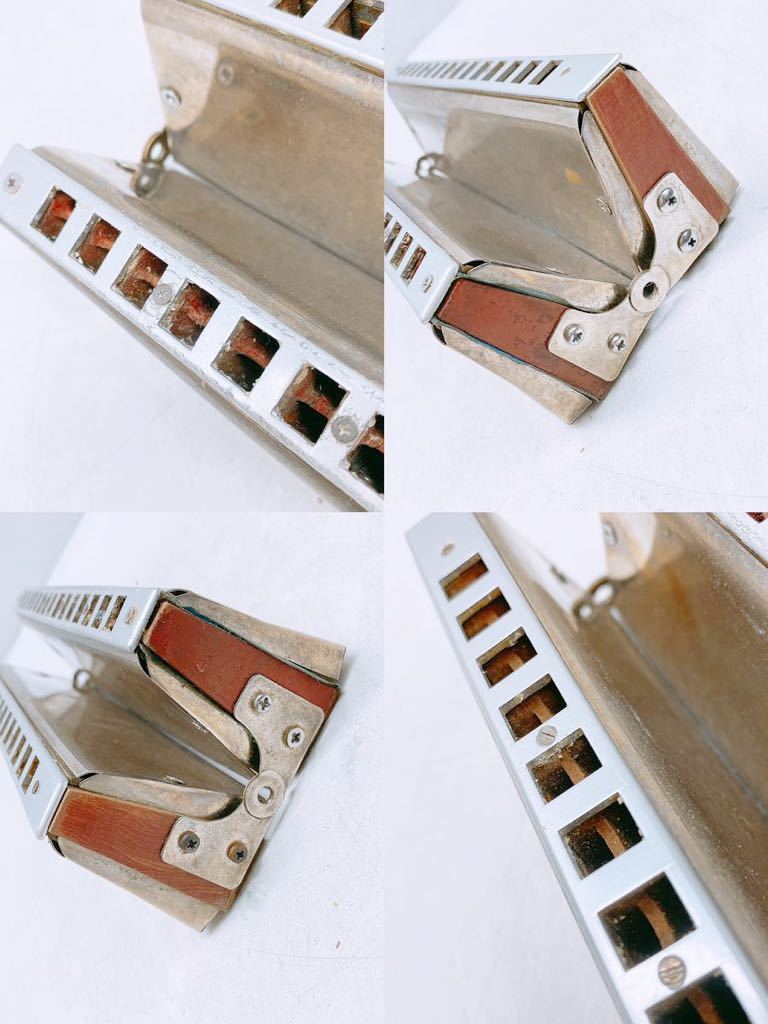 HOHNER CHROMATICA NO.265 ハーモニカ ホーナー ダブルバス ダブルハーモニカ バス 箱付き 楽器 品 音楽 ...