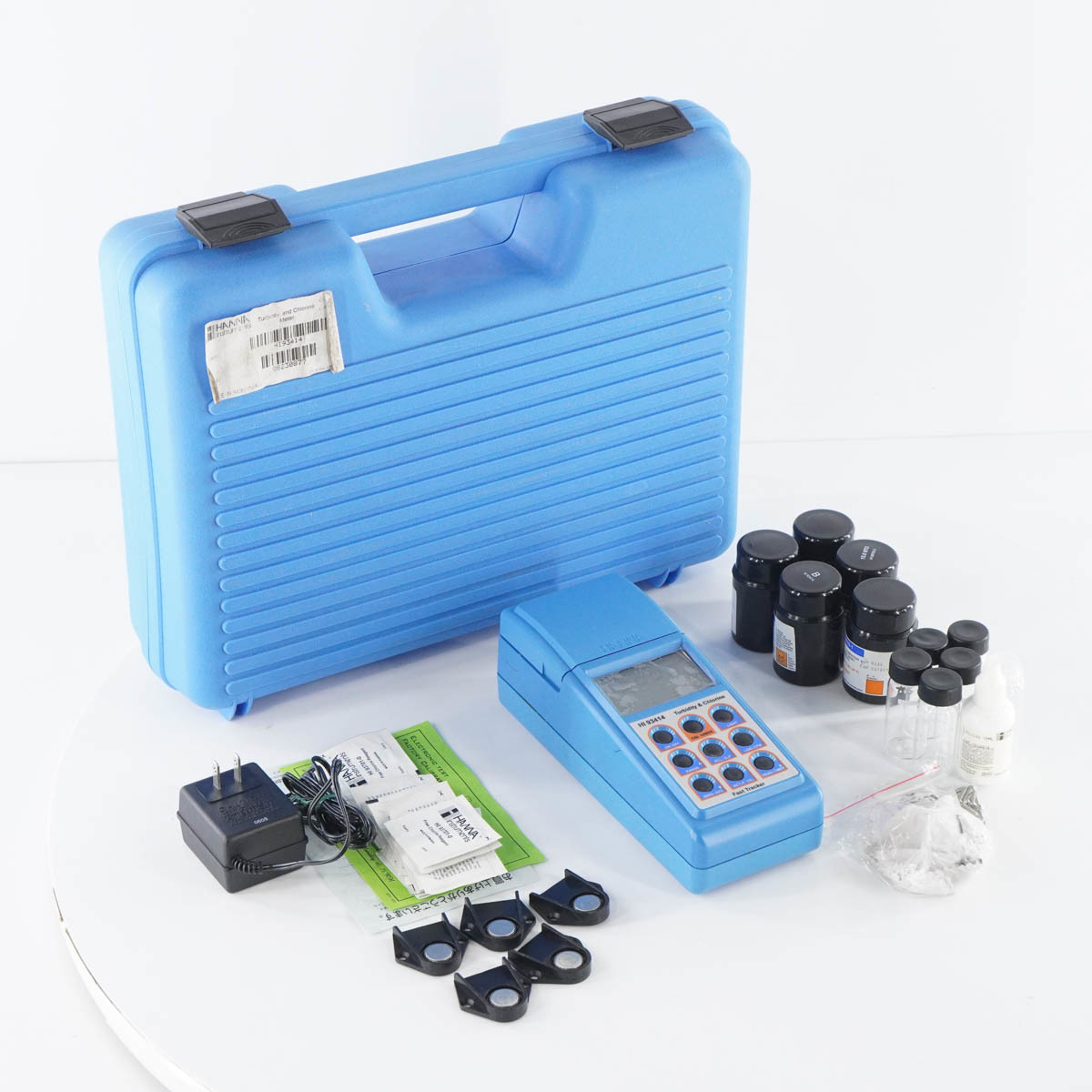 DW 8日保証 HI 93414 HI93414 HANNA ハンナ Turbidity and Chlorine Meter 濁度計 残留 ...