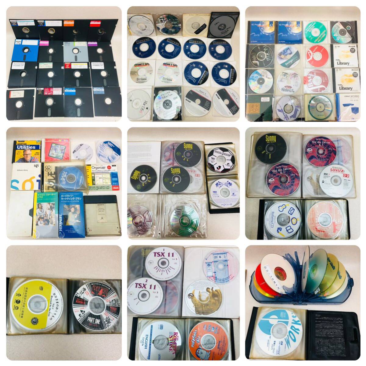 F1158 Microsoft DEVELOPER NETWORK Sgi Software Library / Delphi 8 Microsoft / Mac OS8 / Borland ...