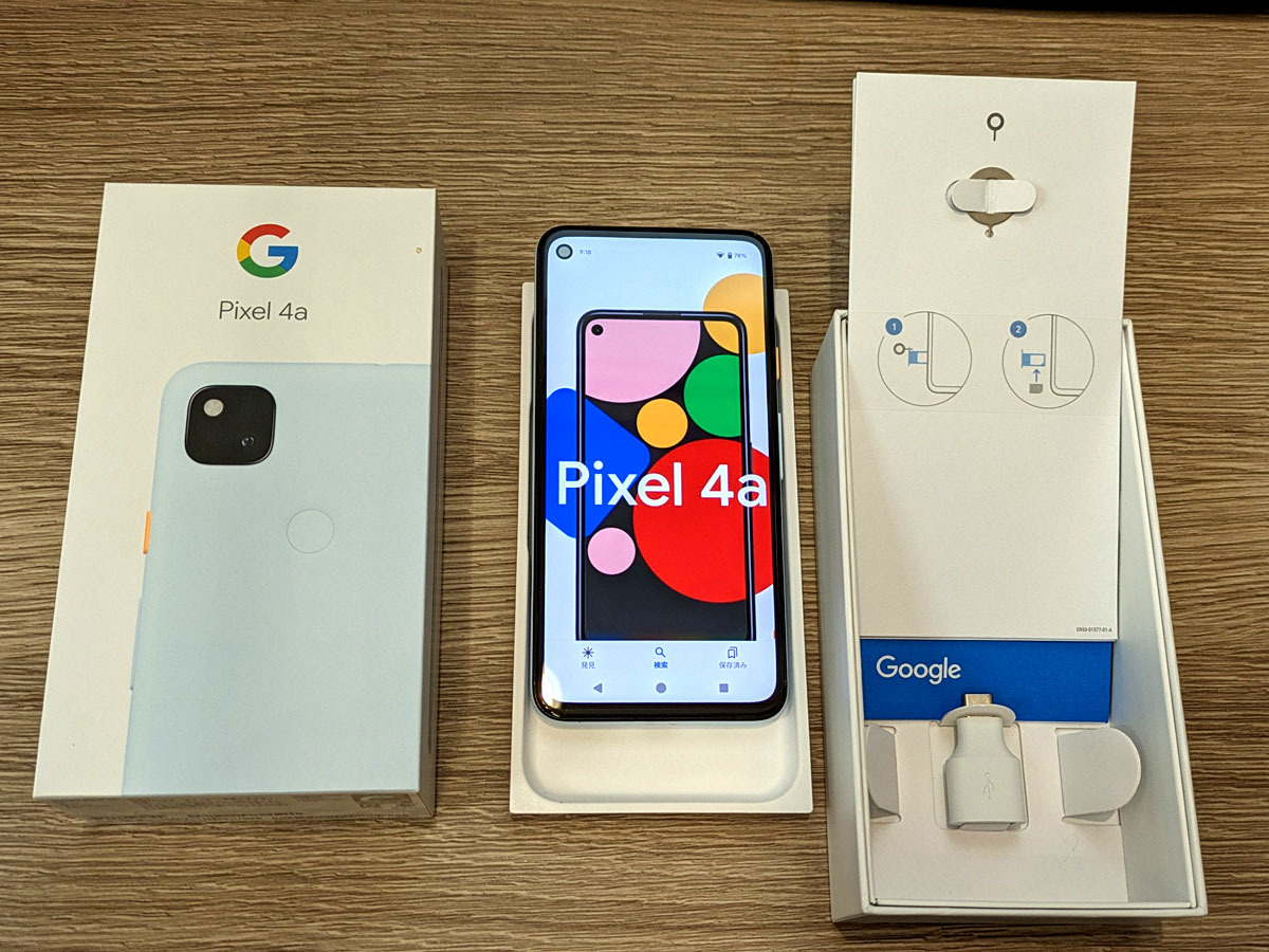 Google Pixel 4a 128 GB Barely Blue SIM フリー 白ロム おサイフケータイ FeliCa 初期化済(iPhone)｜売買されたオークション情報、yahooの ...