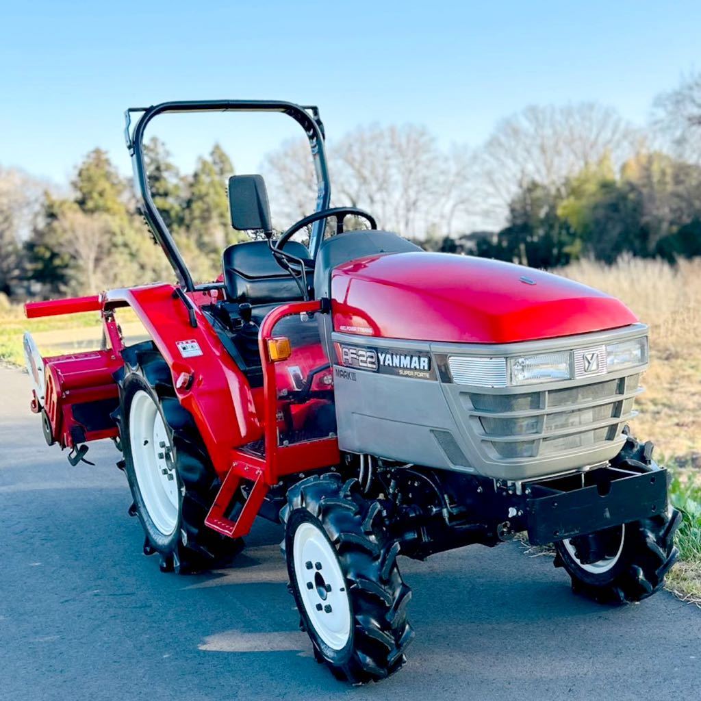 ヤンマー トラクター AF-22 508時間 22馬力 4WD パワステ キャス バックアップ UFO 自動水平 逆転PTO(車体)｜売買されたオークション情報、yahooの商品情報を ...