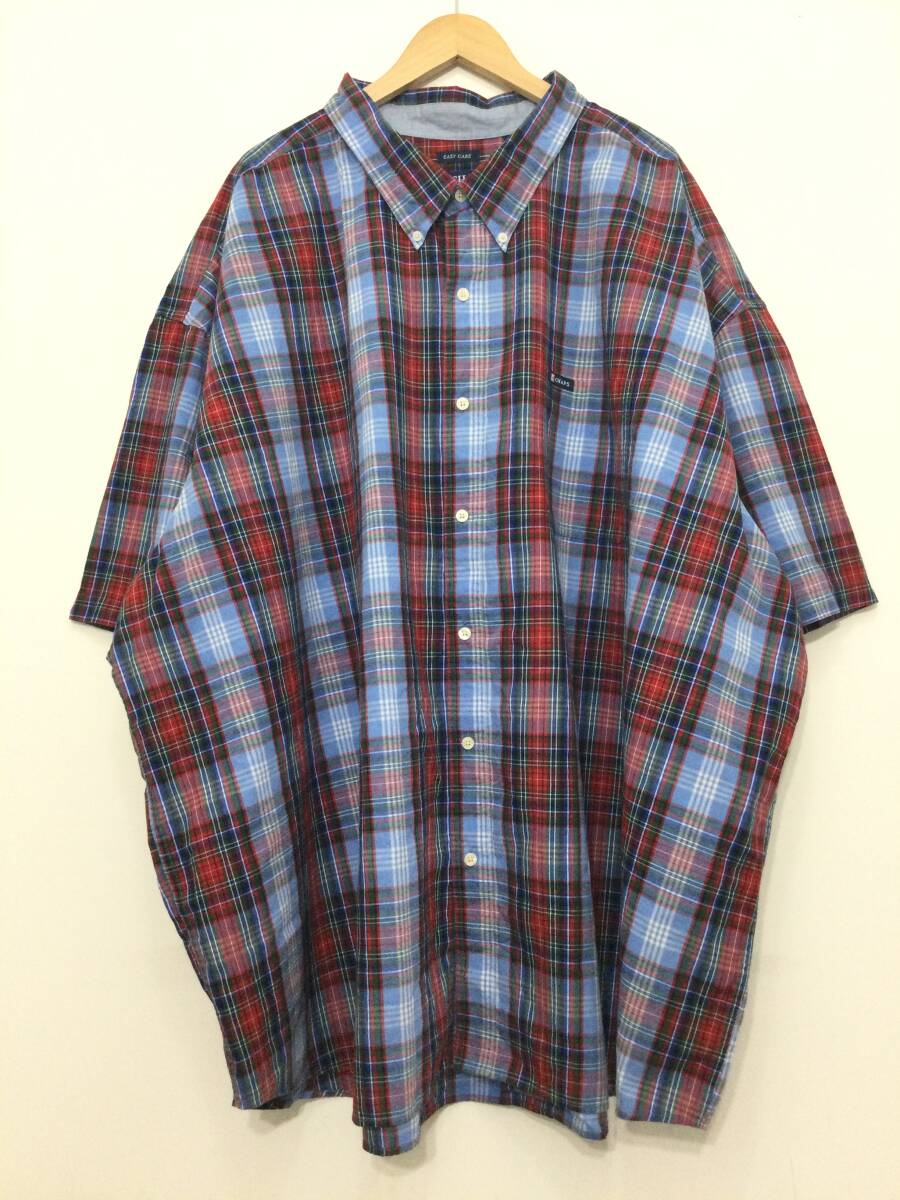 CHAPS チャップス ビックサイズ チェック柄 コットン×ポリエステルシャツ 半袖シャツ ボタンダウン 胸ロゴ メンズ6XB〜 良品綺麗 242(XLサイズ以上)｜売買されたオークション情報 ...