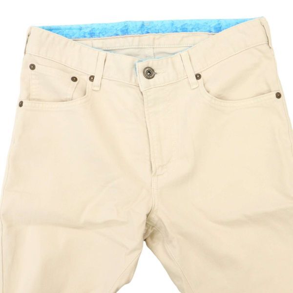 EDWIN エドウィン ER003 ジャージーズ 麻 リネン混 ストレッチ デニム パンツ ジーンズ Sz.S メンズ 日本製 ...