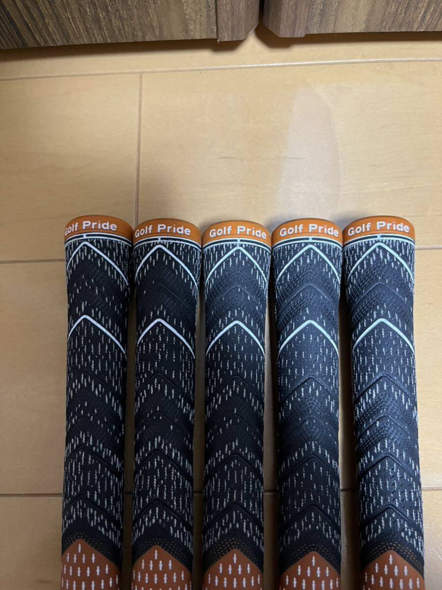 抜きグリップ ゴルフプライド Golf Pride MCC PLUS4 プラス4 ミッドサイズ ダークオレンジ/ホワイト 5本セット(ゴルフプライド)｜売買されたオークション情報、yahooの ...
