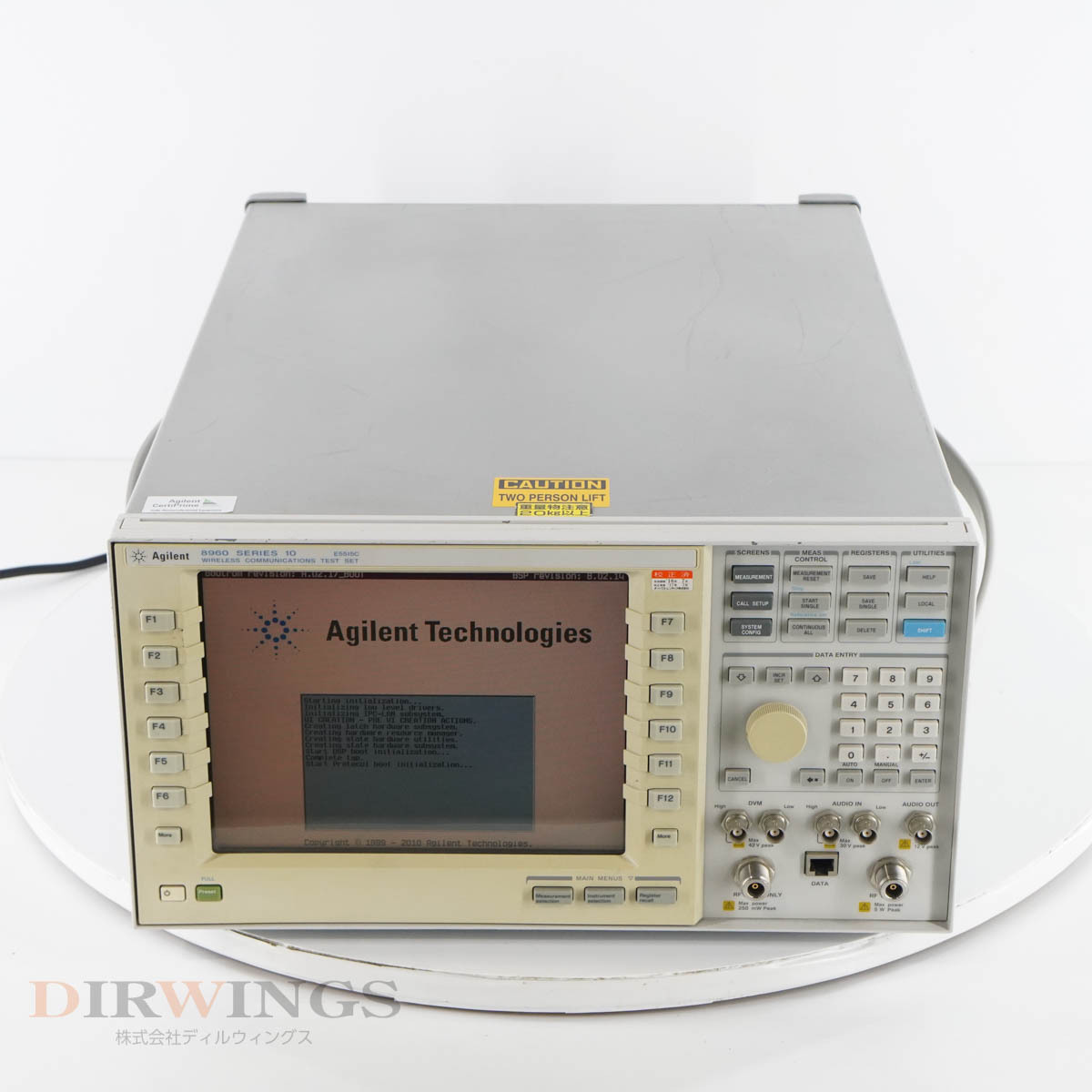 DW 8日保証 セルフテストPASS E5515C 8960 SERIES 10 Agilent 002 003 R50 hp ...