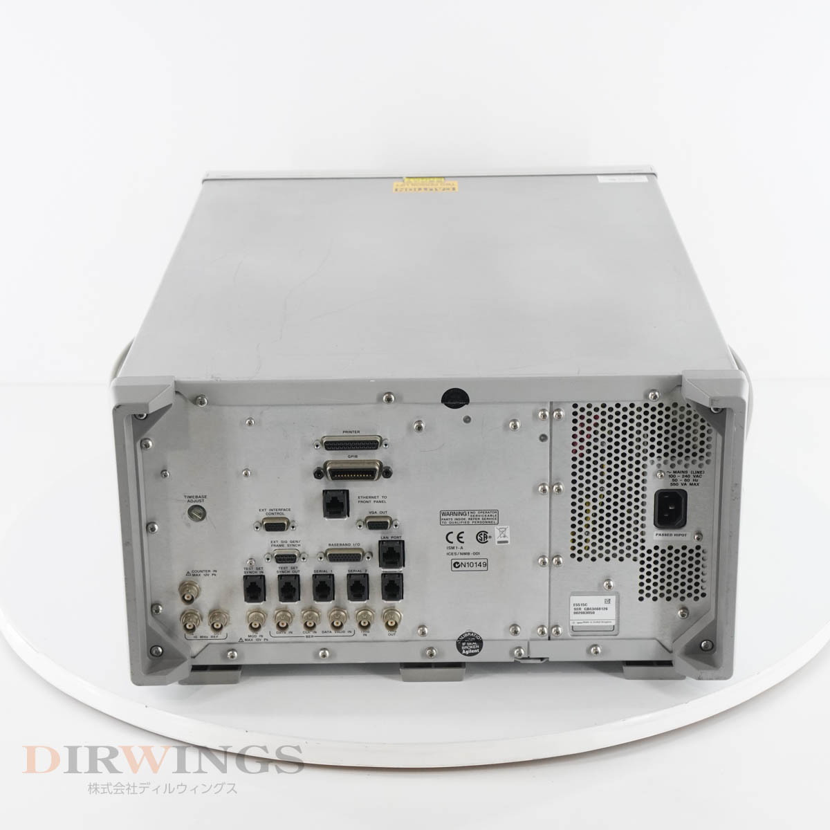 DW 8日保証 セルフテストPASS E5515C 8960 SERIES 10 Agilent 002 003 R50 hp ...