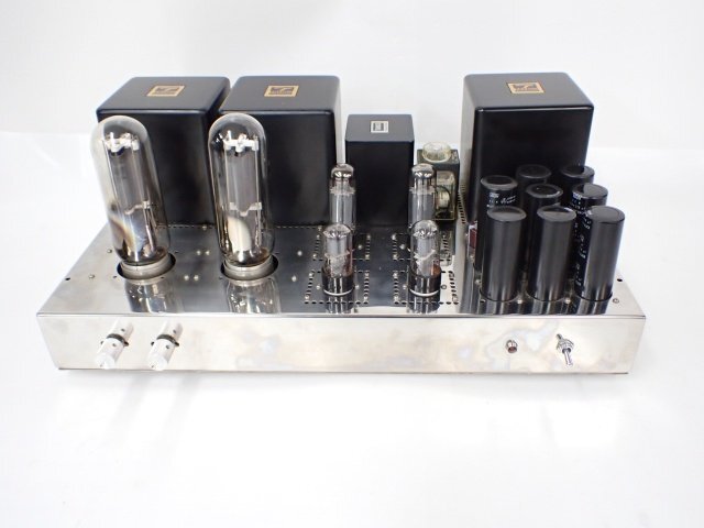 ジャンク 部品取り 多摩サウンド 211 シングル大型ステレオアンプ/真空管アンプ VT4C/EL34/6SN7 TANGOトランス搭載 ...
