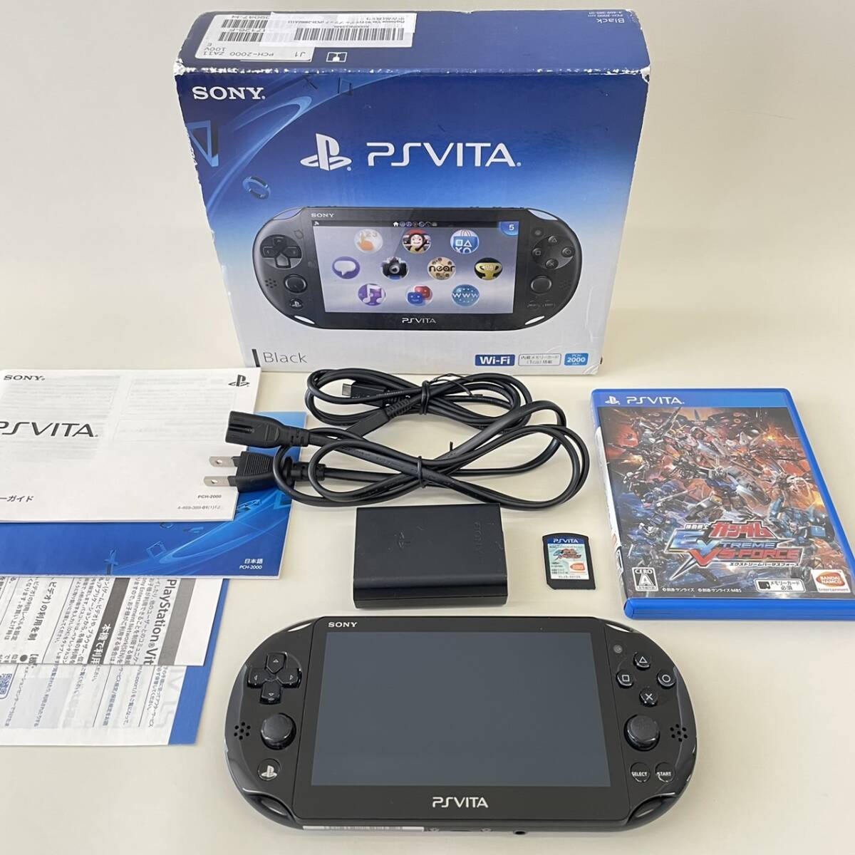 PlayStation Vita本体 Wi-Fiモデル PCH-2000 ZA11 ブラック PS Vita 箱 カセット付き 9237(PS Vita本体)｜売買されたオークション情報 ...