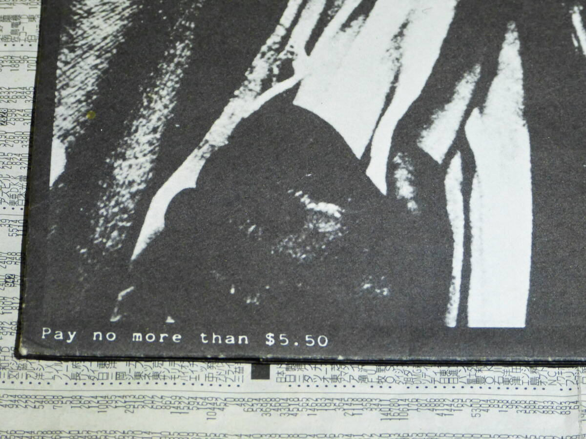 1983年 CRUCIFIX DEHUMANIZATION LP なアメリカ盤 GISM GAUZE EXECUTE COMES CLAY ...