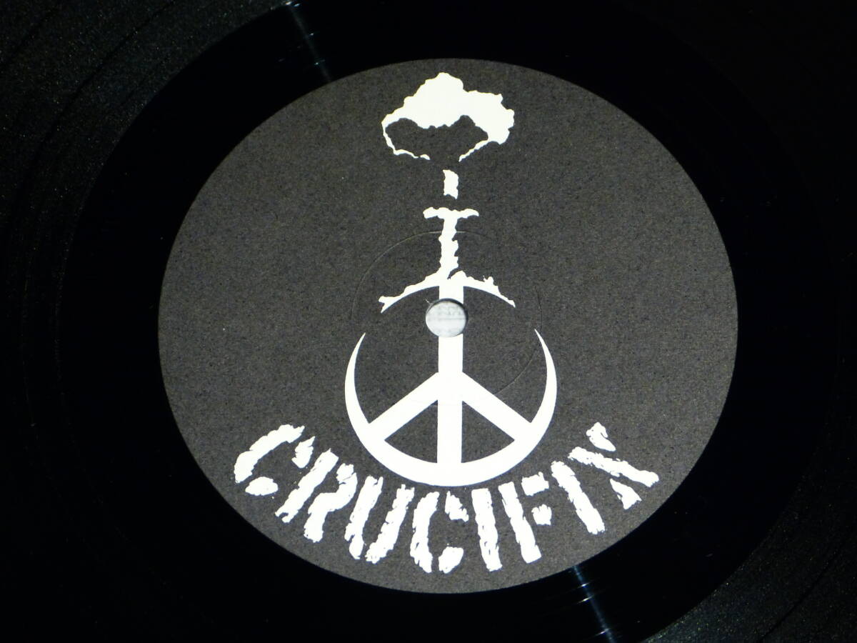 1983年 CRUCIFIX DEHUMANIZATION LP なアメリカ盤 GISM GAUZE EXECUTE COMES CLAY ...