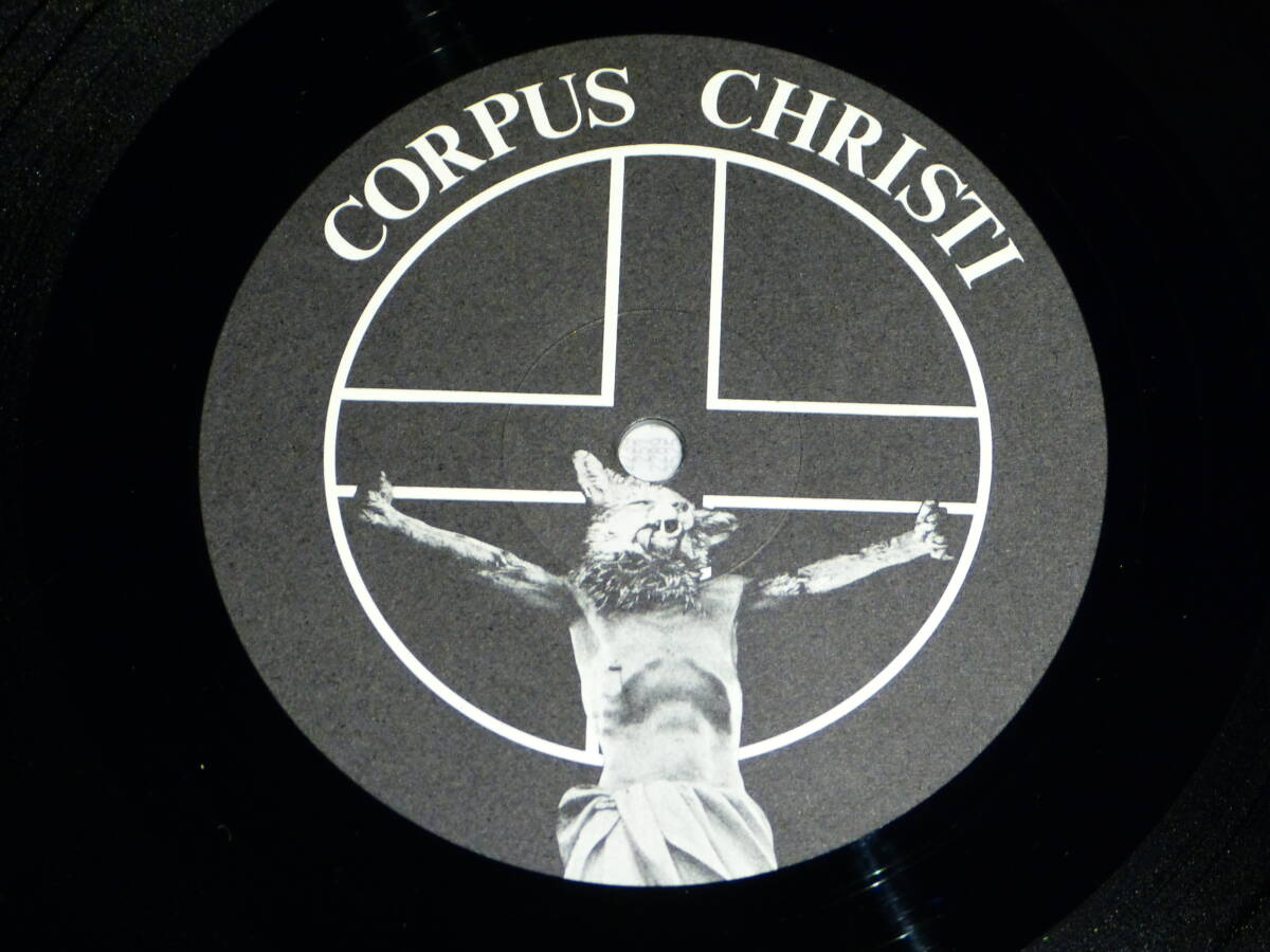 1983年 CRUCIFIX DEHUMANIZATION LP なアメリカ盤 GISM GAUZE EXECUTE COMES CLAY ...