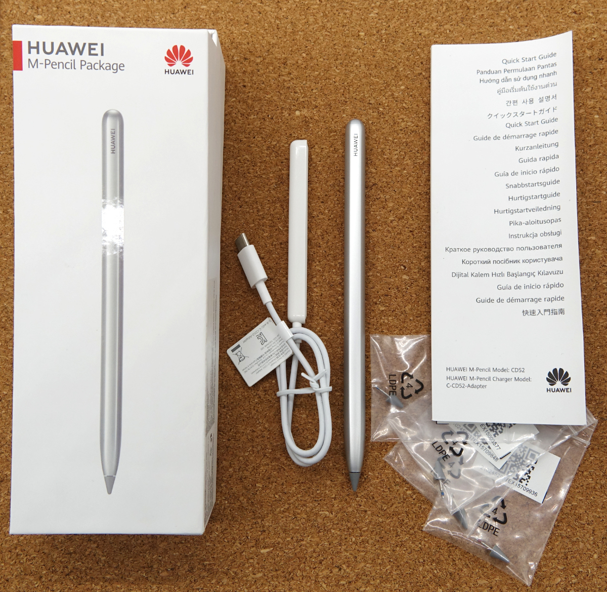 Huawei M-Pencil Package 第1世代 / CD52 シルバー 品 ファーウェイ 純正品(アクセサリー)｜売買された ...