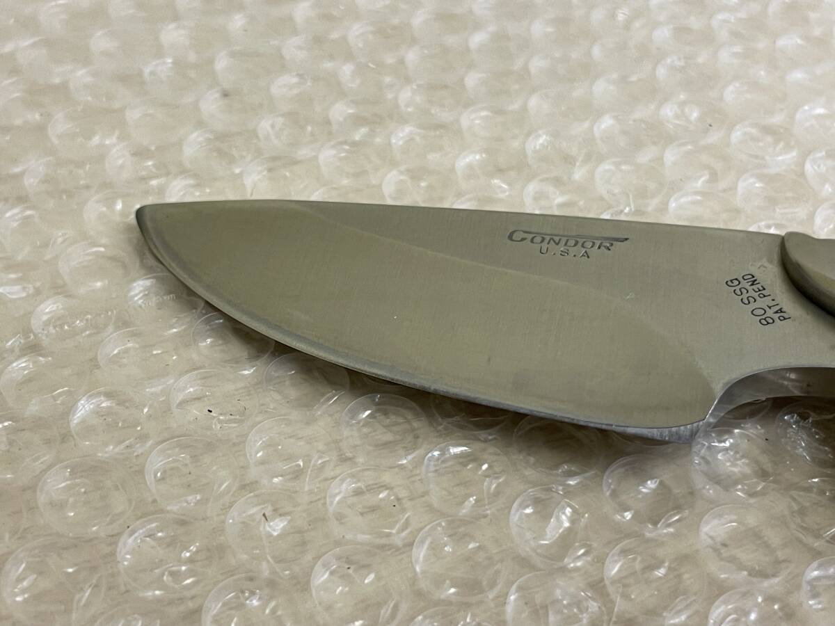 CONDOR U.S.A/コンドル/80 SSG/K.Yoshida/ナイフ/全長21.7cm/(その他)｜売買されたオークション情報、yahooの商品情報をアーカイブ公開 - オークファン ...